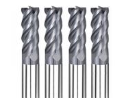 China HRC50° 4 Flutes Tungsten Carbide General Processing End Mills Corner Radius End Mill Cutter for sale