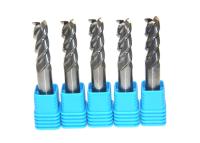 China High Gloss Machining Aluminum End Mills Alloy High Cutting Performance for sale