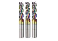 China Solid Carbide Aluminum End Mill Bits For Aluminum CNC Milling Long Service for sale