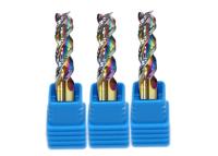 China HRC50 Plastic Aluminum Cutting End Mills High Precision Coating Processing for sale