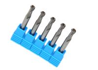 China Three Flute Ball Nose End Mill / High Efficient Aluminum Ball Nose Drill Bit for sale