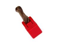 China Ball Nose End Mill / 6mm Ball Nose Cutter For Titanium Alloy Cast Iron for sale