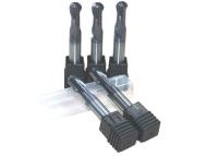 China Solid Carbide Cnc Ball Nose Bit 0.4 μM Grain Size Custom High Performance for sale