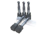 China Black Color Ball End Mill Cutter Tungsten Carbide Material for Stainless Steel for sale