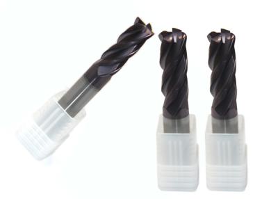 China Solid Carbide High Speed Steel Milling Cutters 4 Flutes Corner Radius End Mill for sale