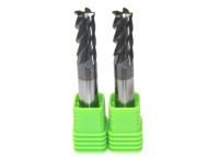 China High Speed Steel Corner Radius End Mill / Solid 6mm 10mm Milling Cutter for sale
