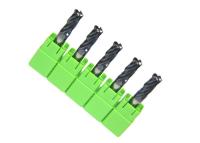 China Milling Machine Square End Mill / Multi Flute Steel Cutting End Mills for sale