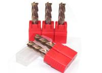 China 4 Flute Tungsten Carbide Milling Cutters General Processing High Efficiency for sale