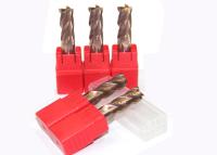 China 4 Flute Tungsten Carbide Milling Cutters General Processing High Efficiency for sale