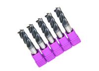 China Solid Carbide Square End Mill for Steel / 12mm 13mm 14mm Carbide End Mill for sale