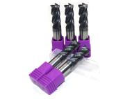 China S600 KTC HRC65 Solid Tungsten Carbide End Mills for Steel CCC Certificate for sale