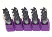 China Portable Plastic Cutting End Mills  In Drill Press Finishing High Speed for sale