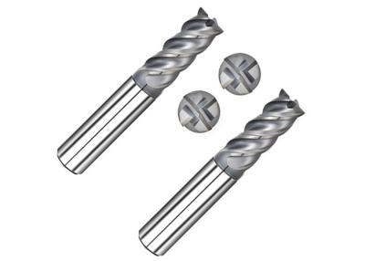China Solid Tungsten Carbide Square End Mill Cutter for Stainless Steel for sale