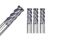 China Finishing Milling Bits For Aluminum Stainless Steel High Speed High Hardness for sale