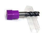 China Solid Carbide CNC End Mill Cutting Tools for Steel Four Flute Coated for sale