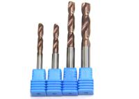 China Carbide Bits For Metal Steel 10mm / Long Carbide Drill Bits Black Color for sale