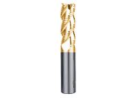 China HRC55° Corrugated Solid Carbide Roughing Tungsten Carbide Material Cnc Roughing End Mill Ripple Milling Cutter for sale