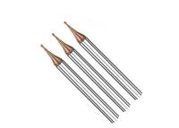 China Miniature End Mills Cutter Tungsten Carbide 0.5mm Micro End Mill GU25UF Raw Material Made for sale