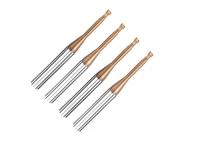 China Carbide Micro End Mills / Tungsten Carbide Micro Size Endmill for CNC  AlTiN or TiSiN Coating for sale