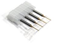 China Deep Groove Carbide Micro End Mills Stock Tungsten Carbide 2 Flute Square CNC Micro End Mill for sale