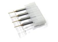 China Tungsten Carbide Steel Micro Diameter End Mill / High Performance Cutting End Mills for sale
