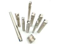 China Indexable End Mill Cutting Tools 6mm 8mm 10mm 12mm 20mm Silver Color for sale