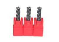 China HRC50° Flat 4 Flute Tungsten Carbide General Processing End Mills Cutter for sale