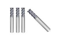 China GU25UF Tungsten Carbide End Mill High Performance AlTiN or TiSiN Coating for sale