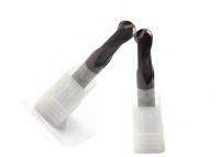 China 1 Inch Carbide Miniature Ball Nose End Mill For Carbon Steel And Alloy Steel Processing for sale