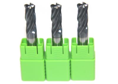 China 4 Flutes Tungsten Carbide Radius Cutter End Mill For Steel Titanium for sale