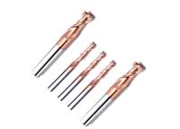 China Two Flute CNC End Mill Tungsten Carbide High Performance Cutting Speed for sale