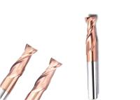 China Ultra Tool Solid Carbide 2 Flute Straight End Mill for CNC Milling Machine for sale
