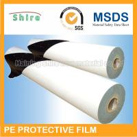 China White Scratch Protection Film for Doors, Recyclable PE Protective Adhesive Tape 0.04-0.08mm for sale