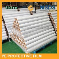 China PE Protective Film for Windows Hot Temperature Endurable Stable Viscosity 1600mm Width for sale
