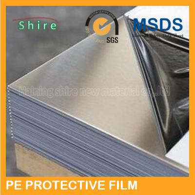 China Stainless Steel Surface Protection Film 0.04mm to 0.08mm Automotive Clear Bra Film for sale