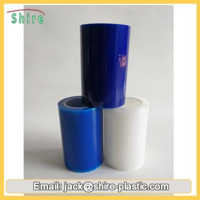 China Blue Anti Static PE Protective Film Roll 0.05-0.15mm Thickness for Mobile Phone Screen Protection for sale