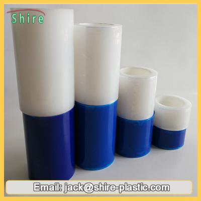 China PE No Glue Pure Electrostatic Protective Film 0.05-0.15mm for Glass Windows Eco Friendly for sale