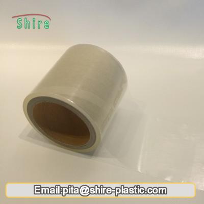China Super High Adhesive PVC Protective Film Tape for Rough Painted Metal Surface 2100mm x 500m for sale