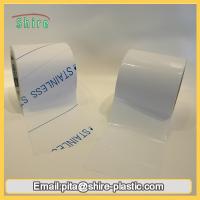 China Recyclable PVC Protective Film for Stainless Steel 0.09-0.20mm Thickness Custom Logo for sale