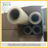 China Residential Carpet Protection Film 500g/25mm Adhesion PE Protective Roll for sale