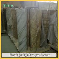 China PVC Furniture Heat Transfer Film Roll 1.24m Width 25 Micron for Wall Decoration for sale