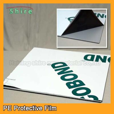 China Anti Scratch Aluminum Panel Protective Film 50 Micron 1220mm Width PE Surface Protection for sale
