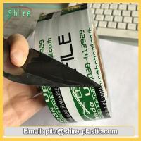 China Black White Printable PE Protective Film for Sheet Metal 0.04-0.08mm Thickness for sale