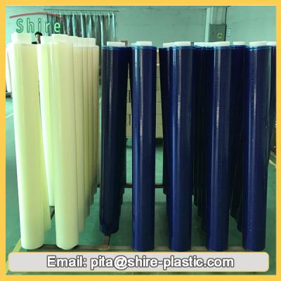 China Transparent PE Protective Film 180-200g for Pre-Painted Metals Sandwich Panel for sale