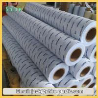 China Solvent Based  PE Protective Film polyethylene roll with Medium Adhesive for sale