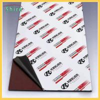 China 1250mm Width Printable Black White Aluminum Composite Panel Protective Film 0.04-0.08mm for sale