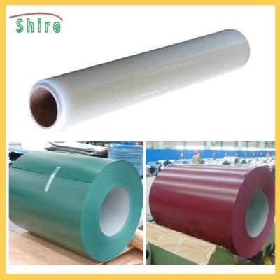 China Colored Aluminum Sheet PE Protective Film 0.04-0.08mm 30-500g Adhesive Strength for sale