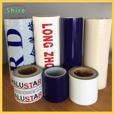 China PE Stainless Steel Protective Film 0.05mm Thickness 1100mm Width Removable Adhesive for sale