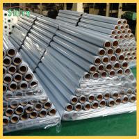 China Milky White PE Protective Film for Stainless Steel 0.05mm Thickness 3 Color Logo Printable for sale