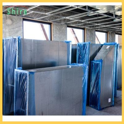 China HVAC Duct Protection Film Blue 3 mil Self-Adhesive Plastic Wrap for Ductwork for sale
